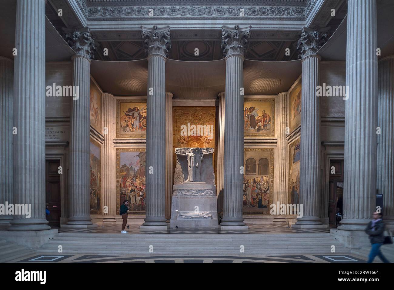 Monument to Unknown Heroes and Martyrs who died for France, Panthéon ...