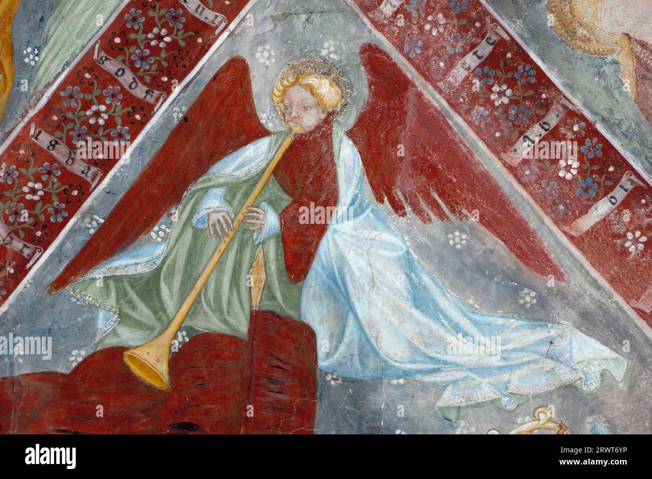 Fresco angel hi-res stock photography and images - Alamy