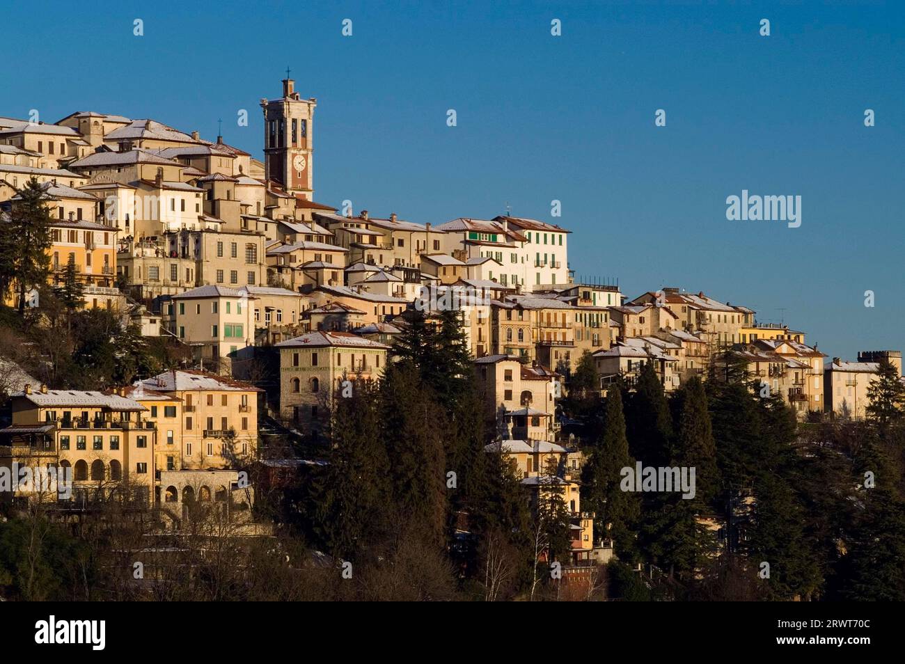 The village of Santa Maria del Monte the Sanctuary of the Sacro Monte ...