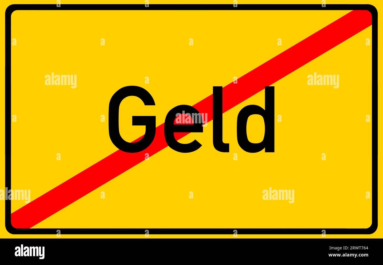 Symbolic place-name sign Stock Photo - Alamy