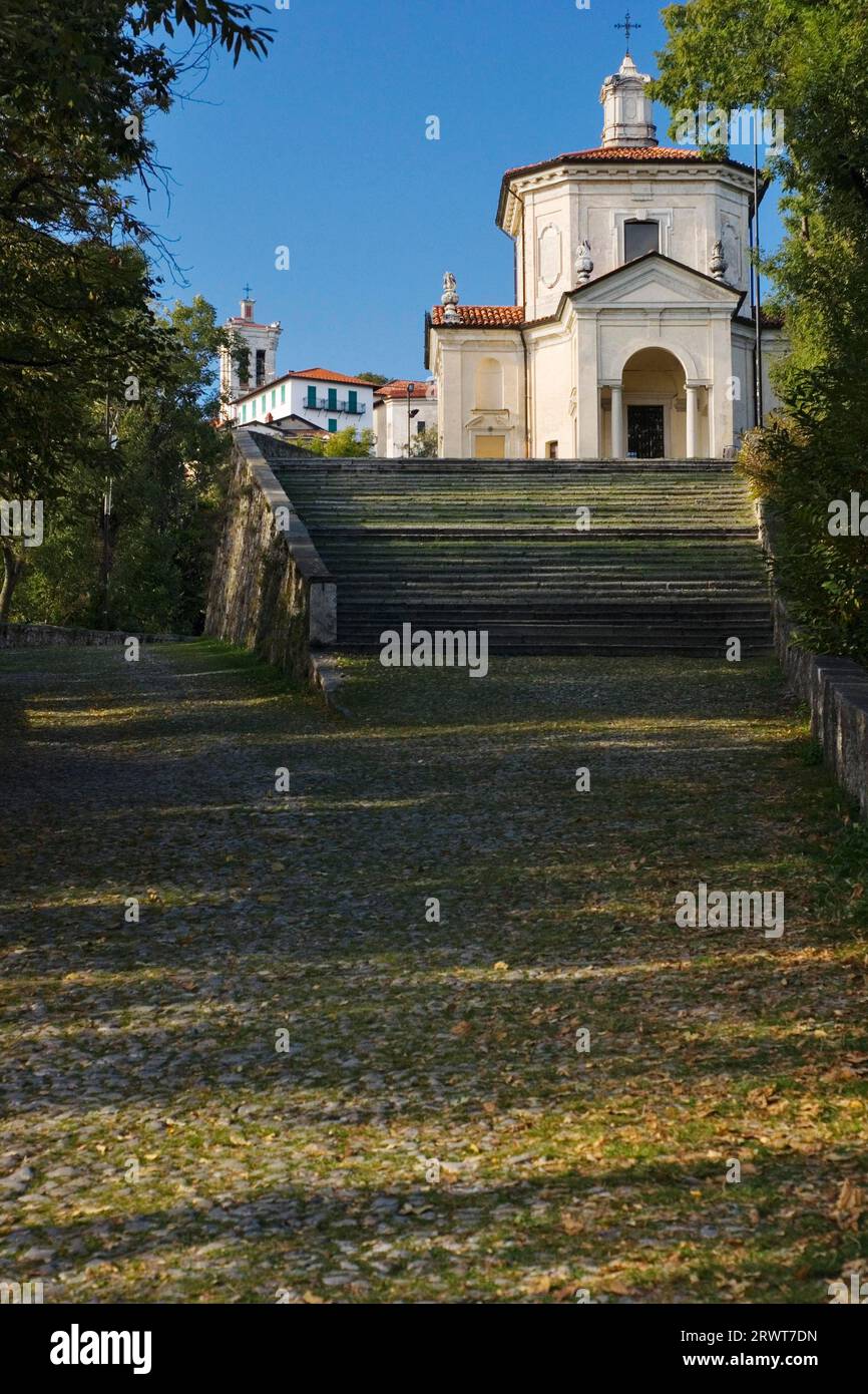Chapel of the Assumption on the Sacro Monte di Varese pilgrimage route ...