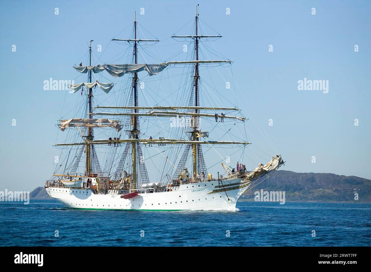 Three-masted barque Soerlandet Stock Photo - Alamy Three-masted barque Soerlandet Stock Photo - Alamy