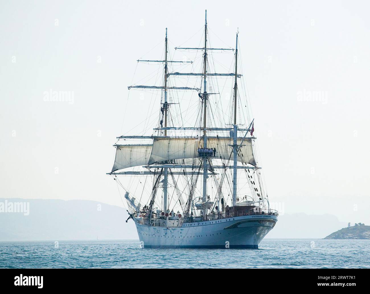 Nor. Sail training vessel Stadsraad Leemkuhl Stock Photo - Alamy