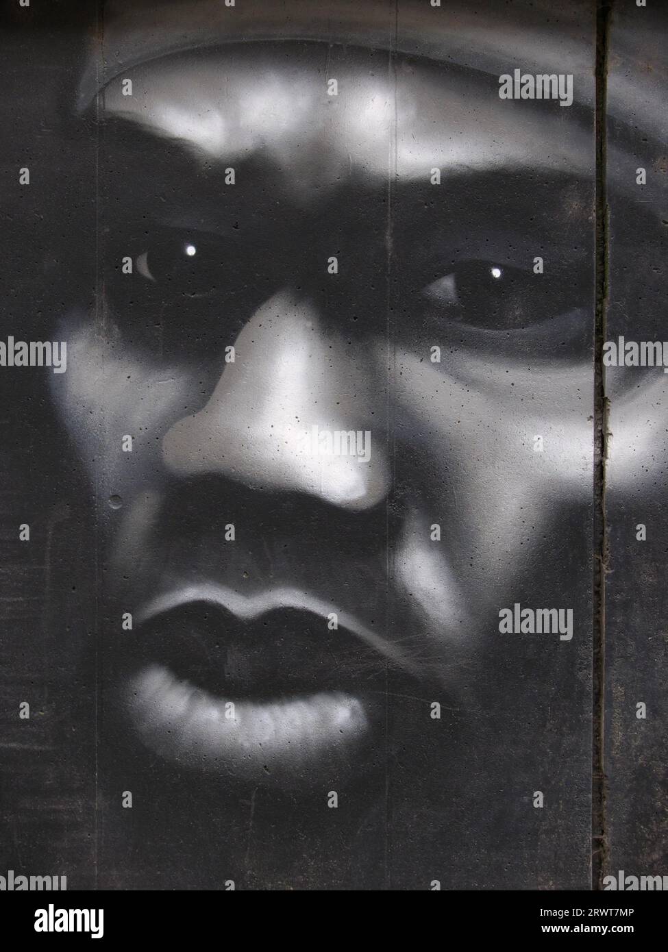 Graffiti seen painted in hi-res stock photography and images - Alamy