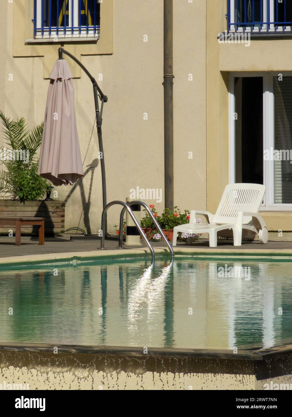 Insight into exquisite swimming pool Stock Photo - Alamy