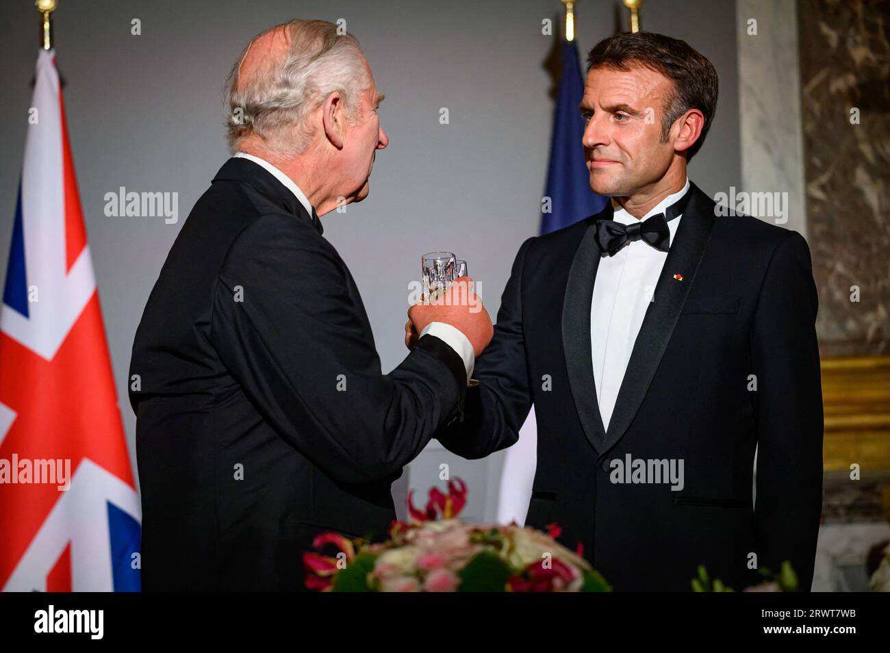 Versailles, France. 20th Sep, 2023. King Charles III and President ...