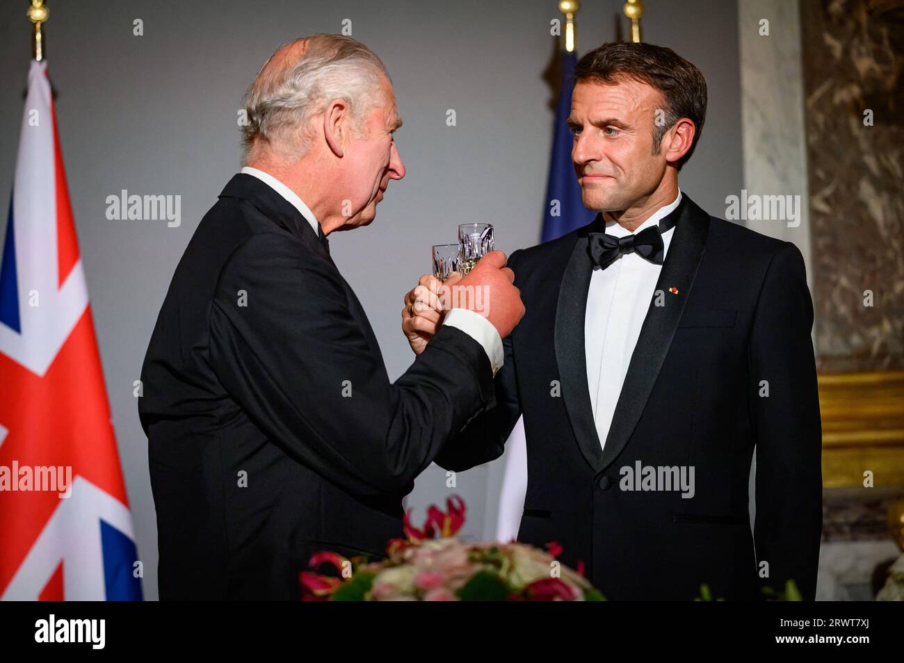 Versailles, France. 20th Sep, 2023. King Charles III and President ...