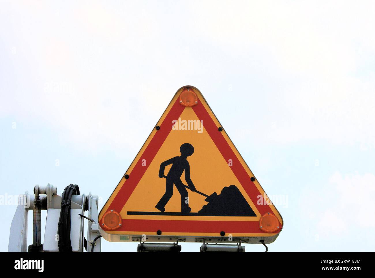 Symbolic traffic sign Stock Photo - Alamy