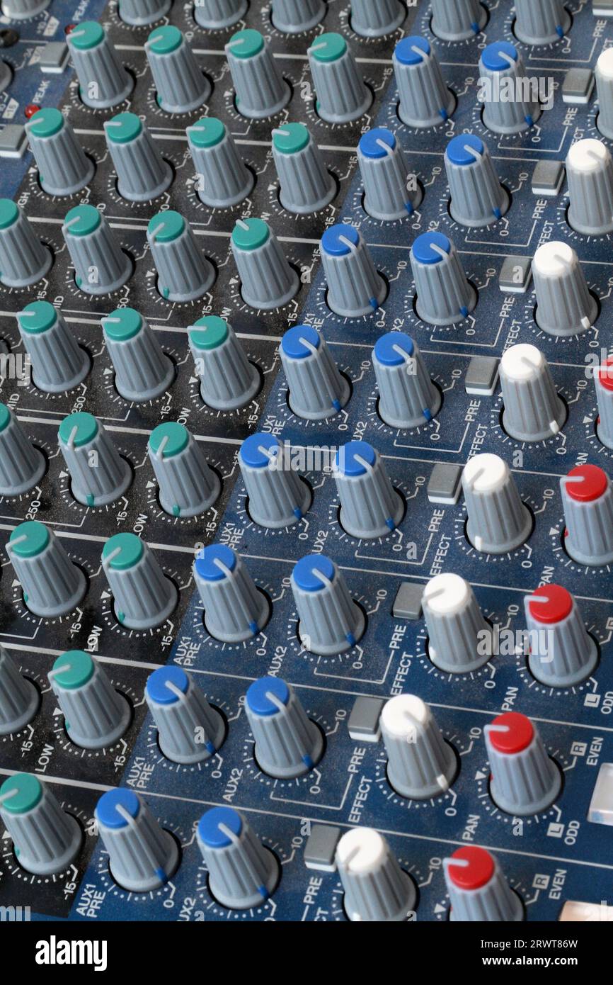 Close-up of a mixer in portrait format, full-format Stock Photo - Alamy