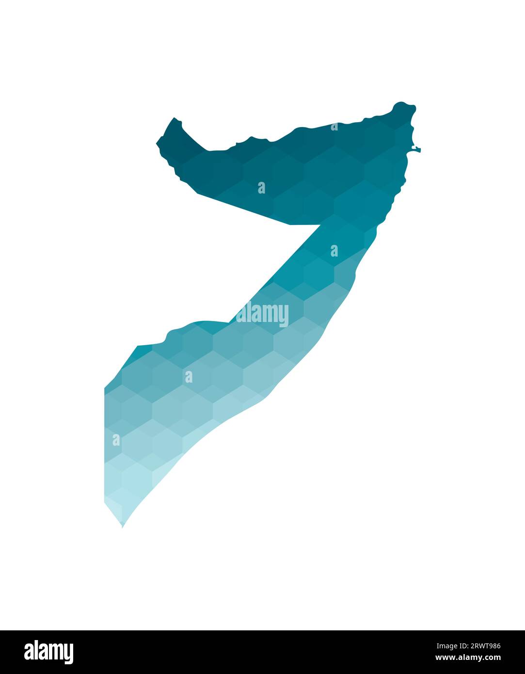 Somalia map Cut Out Stock Images & Pictures - Alamy