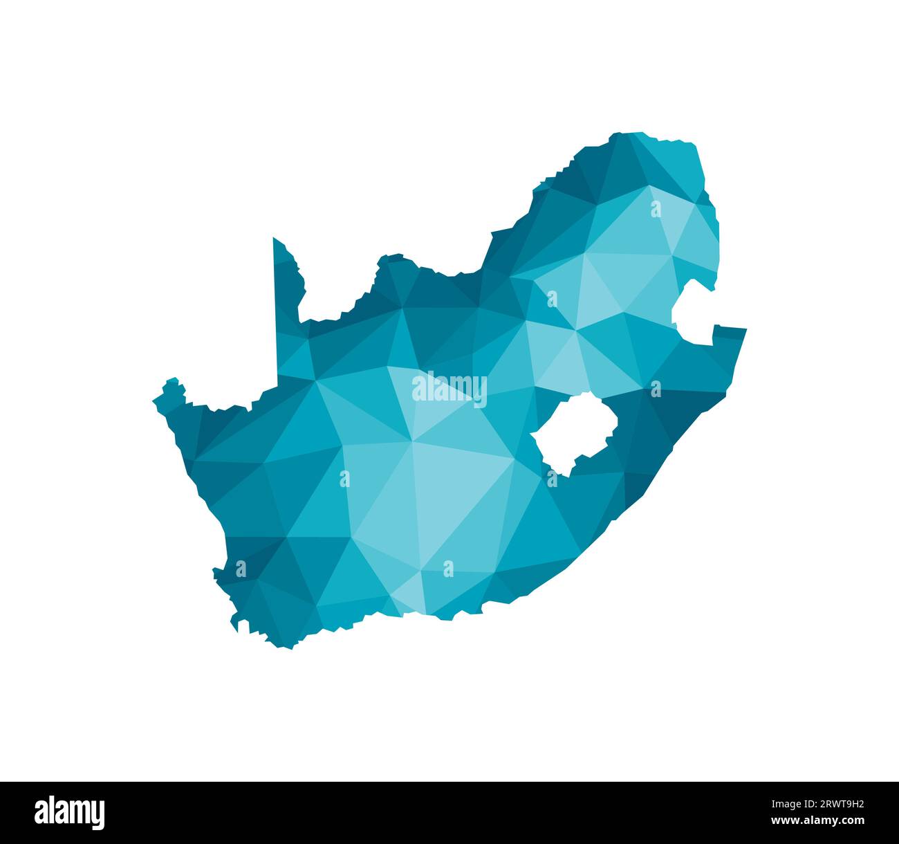 Vector isolated illustration icon with simplified blue silhouette of ...