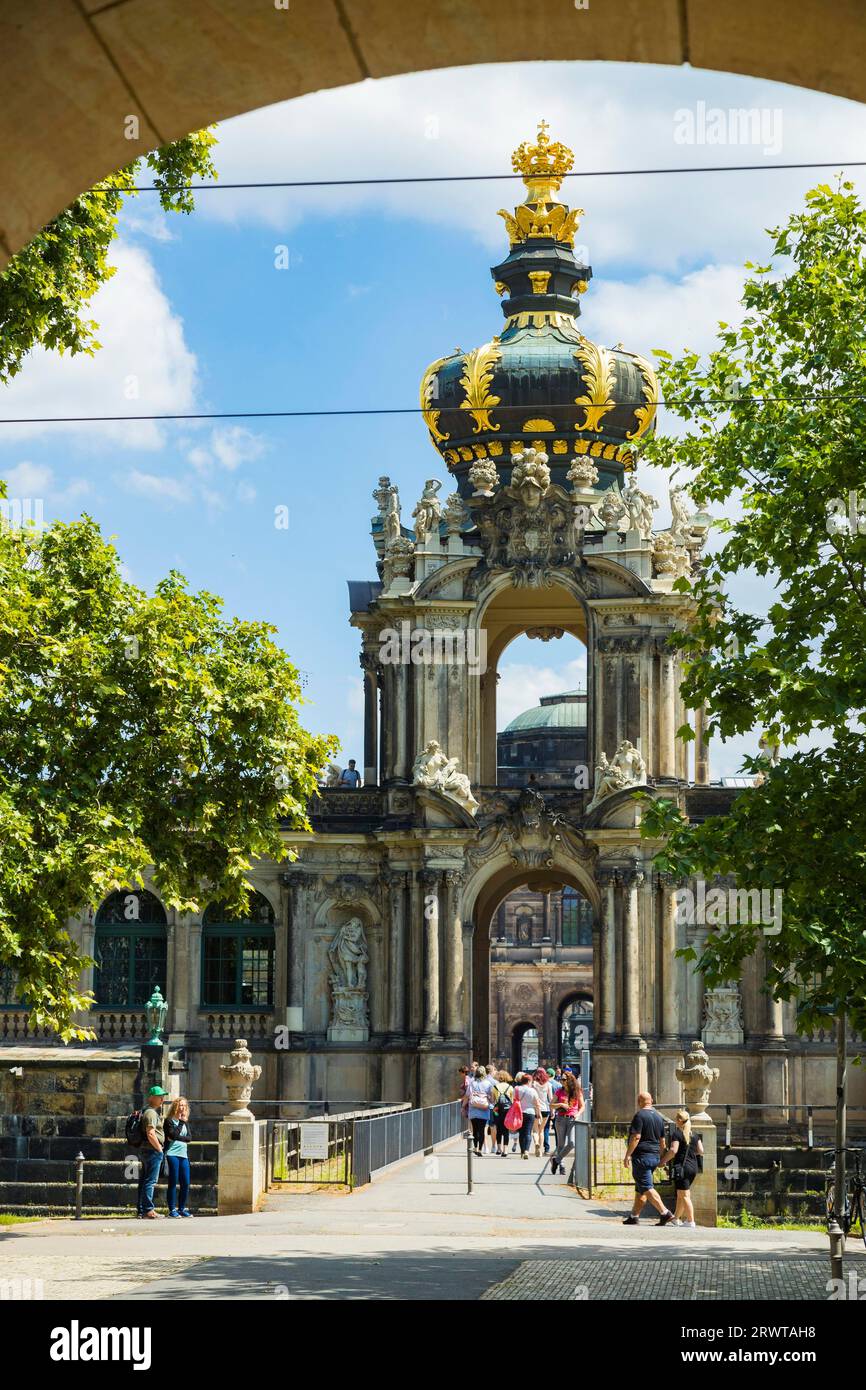 The Crown Gate is a pavilion and, along with the Wall Pavilion, the ...