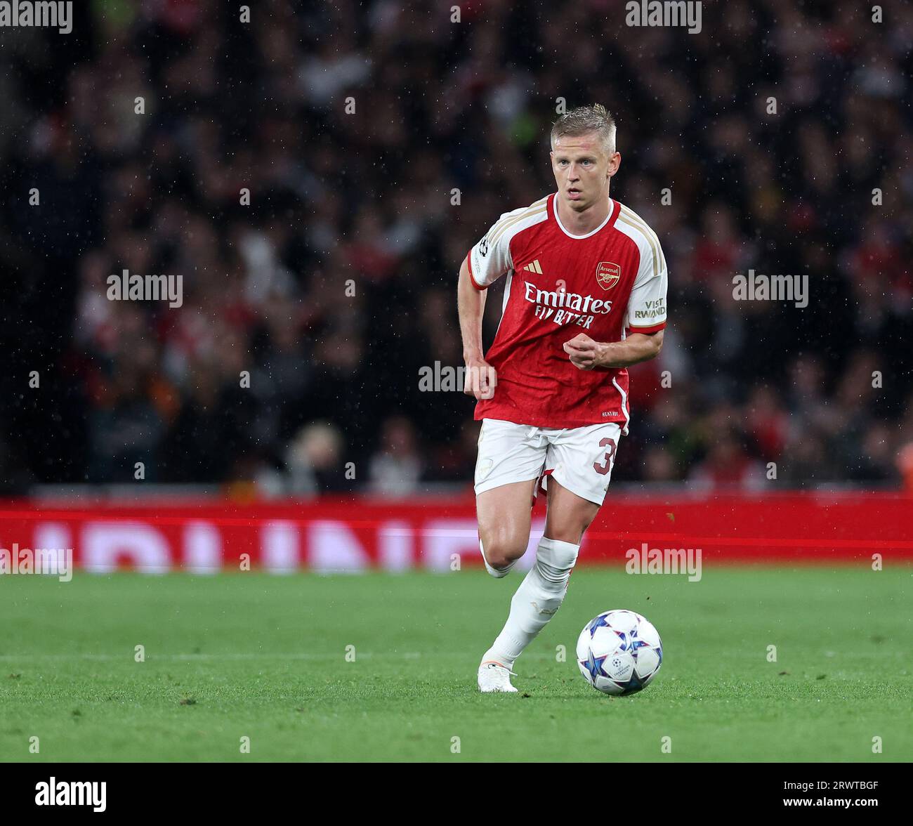 London, UK. 20th Sep, 2023. Oleksandr Zinchenko of Arsenal during the ...