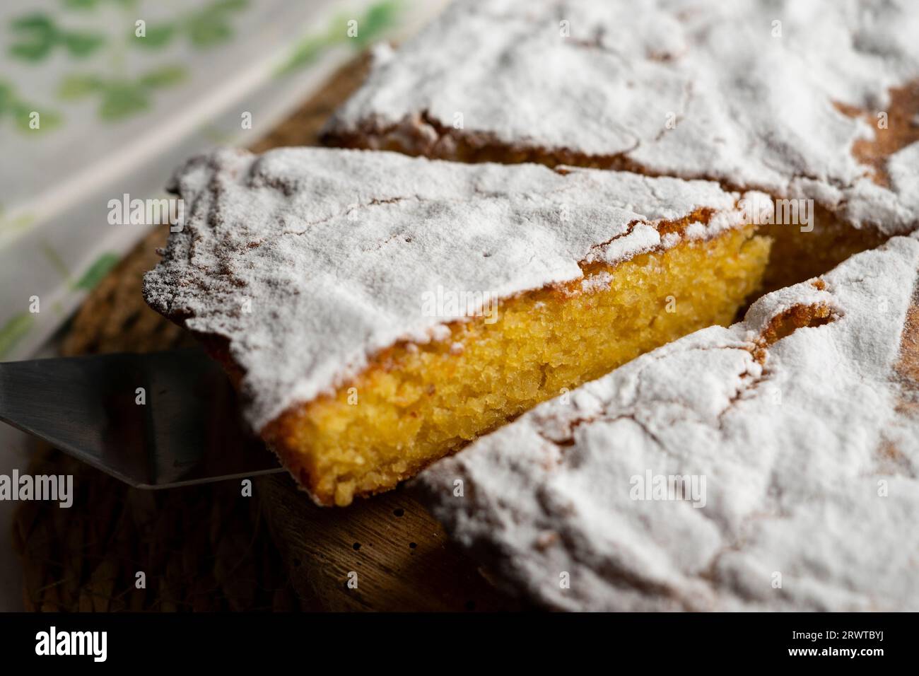 The Tarta de Santiago is the most typical sweet of Galician cuisine and ...