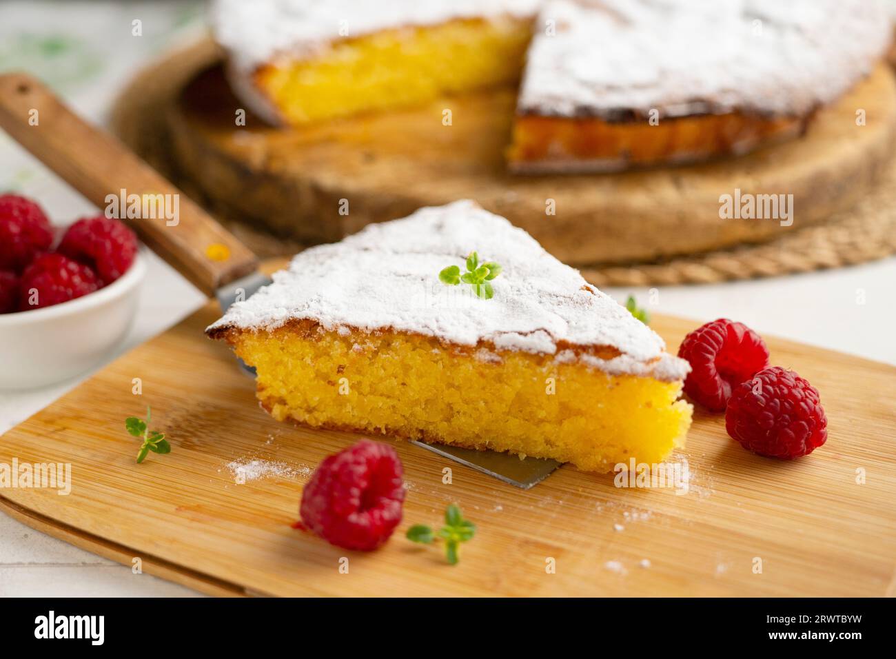 The Tarta de Santiago is the most typical sweet of Galician cuisine and ...