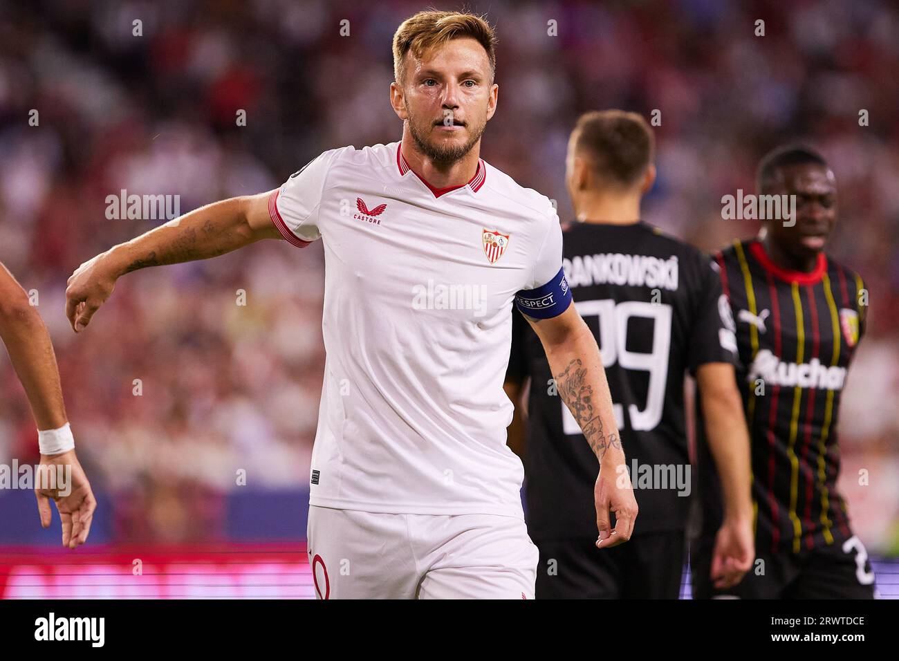 Seville, Spain. 20th Sep, 2023. Ivan Rakitic (10) of Sevilla FC seen ...