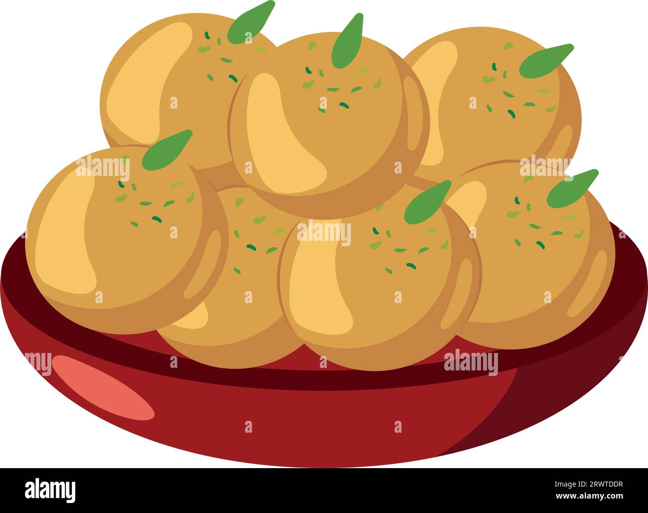 Assorted indian sweets Stock Vector Images - Alamy