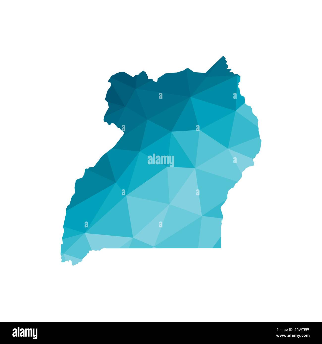 Vector isolated illustration icon with simplified blue silhouette of ...