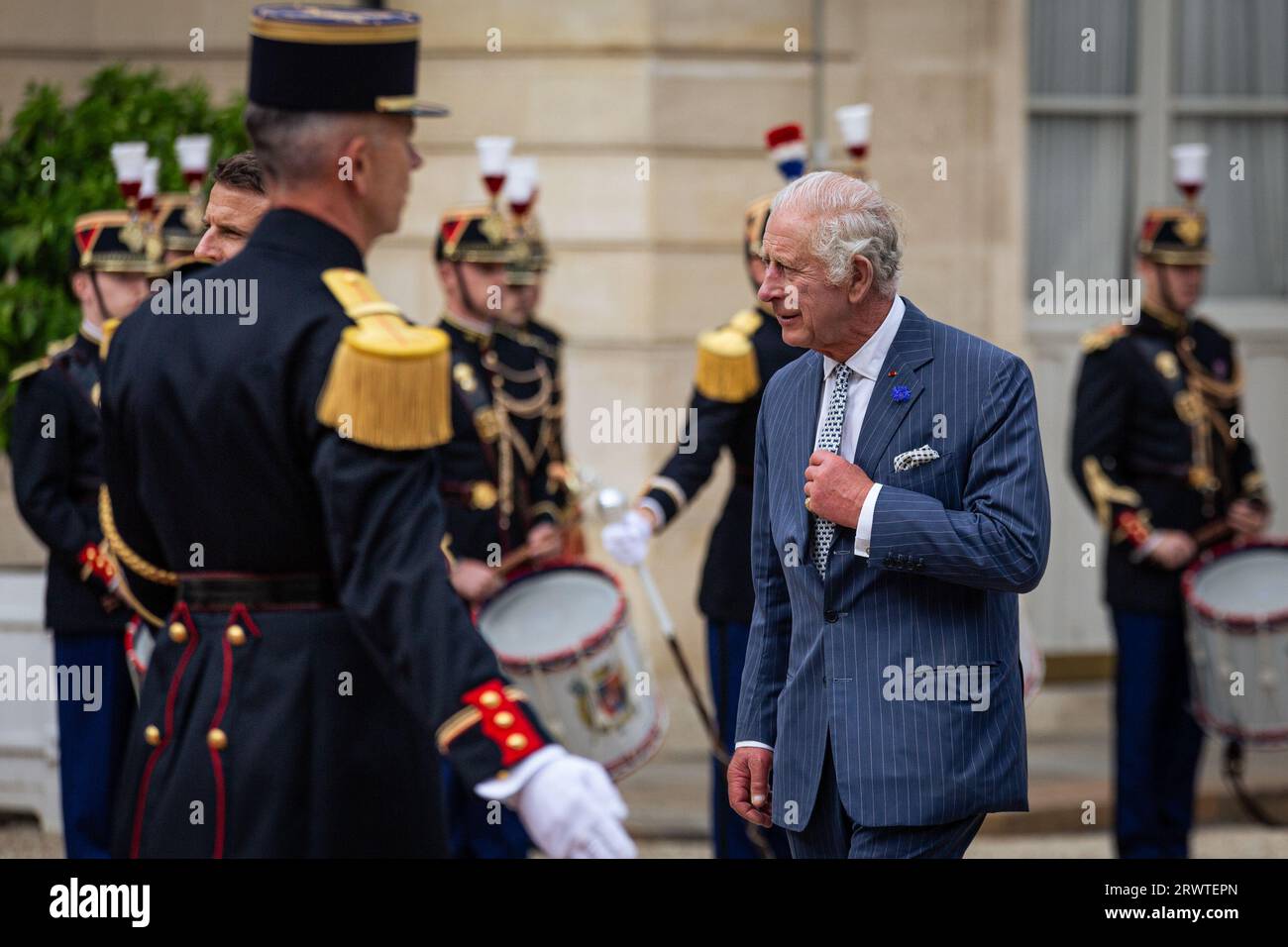 Paris, France. 20th Sep, 2023. The King of the United Kingdom Charles ...
