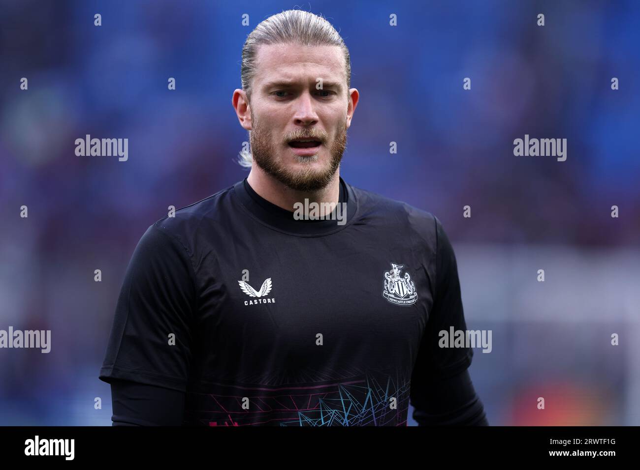 Loris Karius of Newcastle United Fc during warm up before the Uefa ...