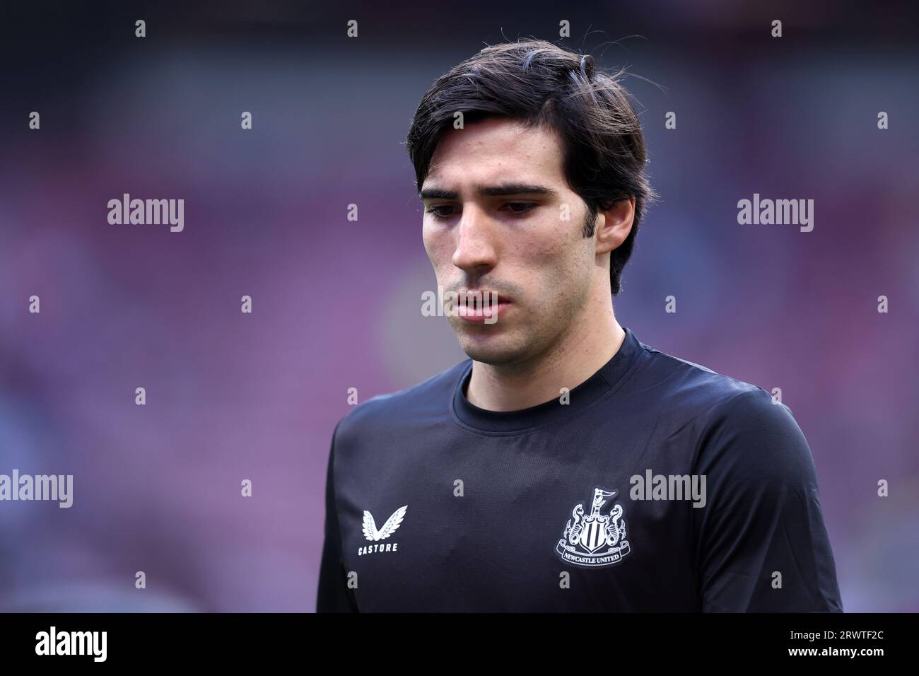 Sandro Tonali of Newcastle United Fc during warm up before the Uefa ...