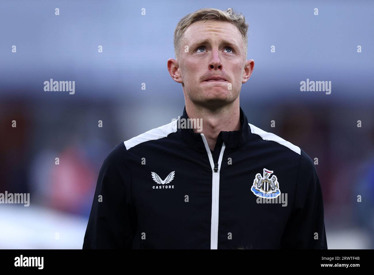 Sean Longstaff of Newcastle United Fc during warm up before the Uefa ...