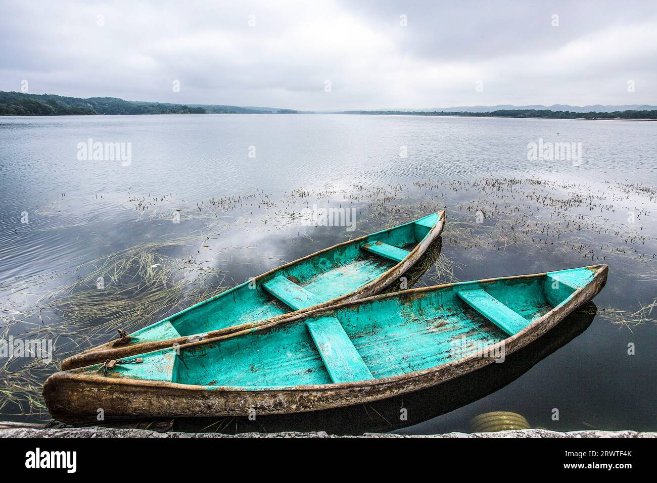 Two pretty boats Stock Photo - Alamy