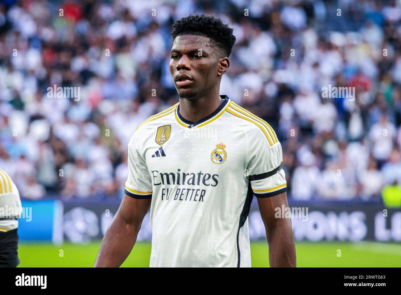 Aurelien Tchouameni of Real Madrid during the UEFA Champions League ...