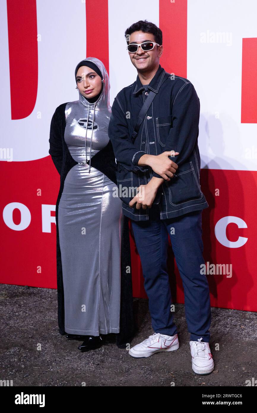 Milan, Italy. 20th Sep, 2023. Milan, Italy. 20th Sep, 2023. Aya Mohamed ...