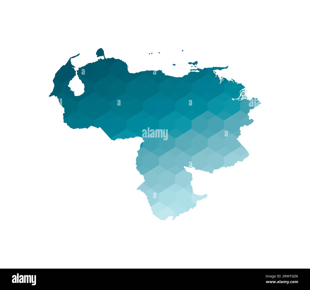 Vector isolated illustration icon with simplified blue silhouette of ...