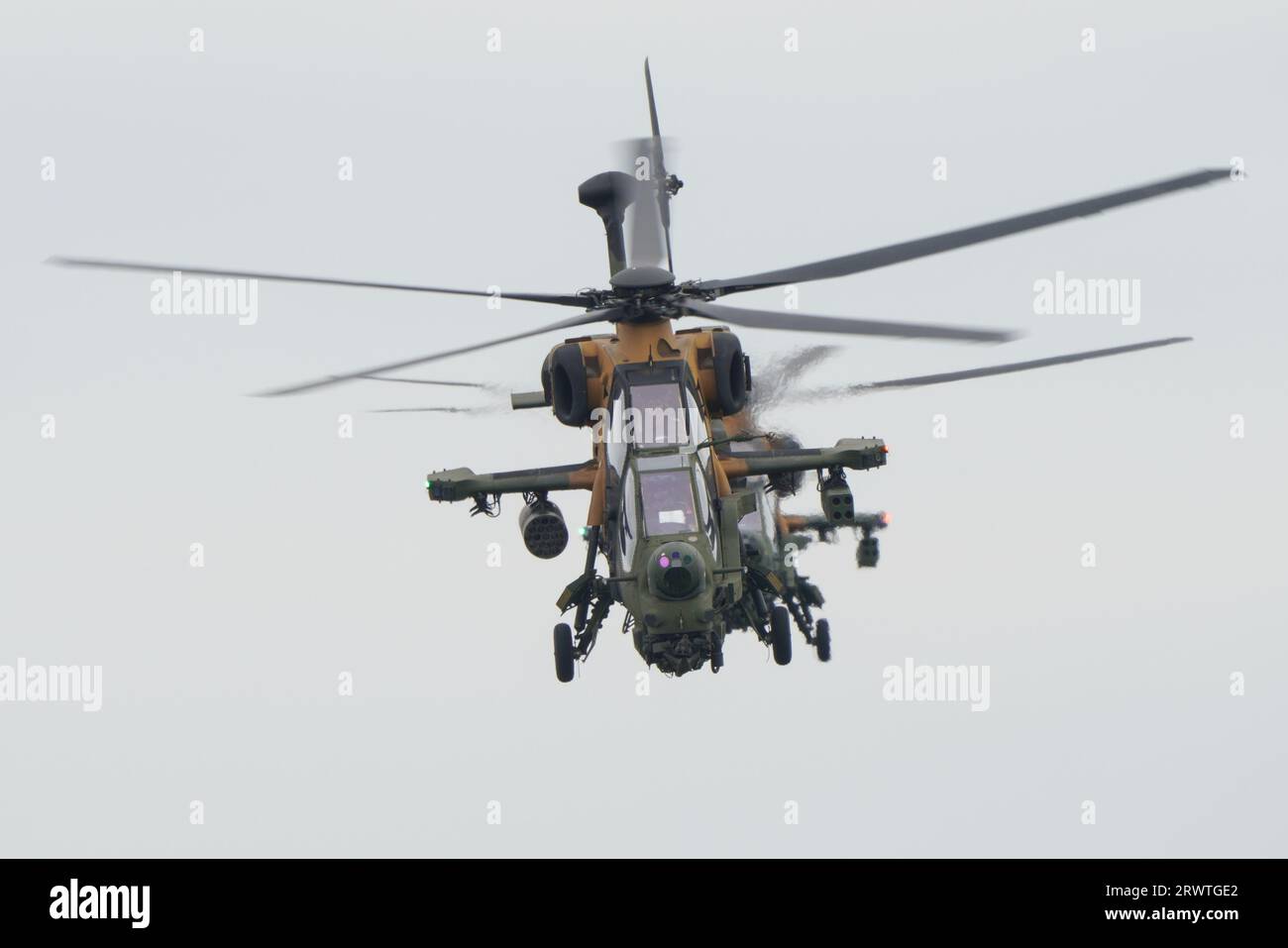 ISTANBUL, TURKIYE - APRIL 29, 2023: Turkish Army TAI T-129A ATAK ...