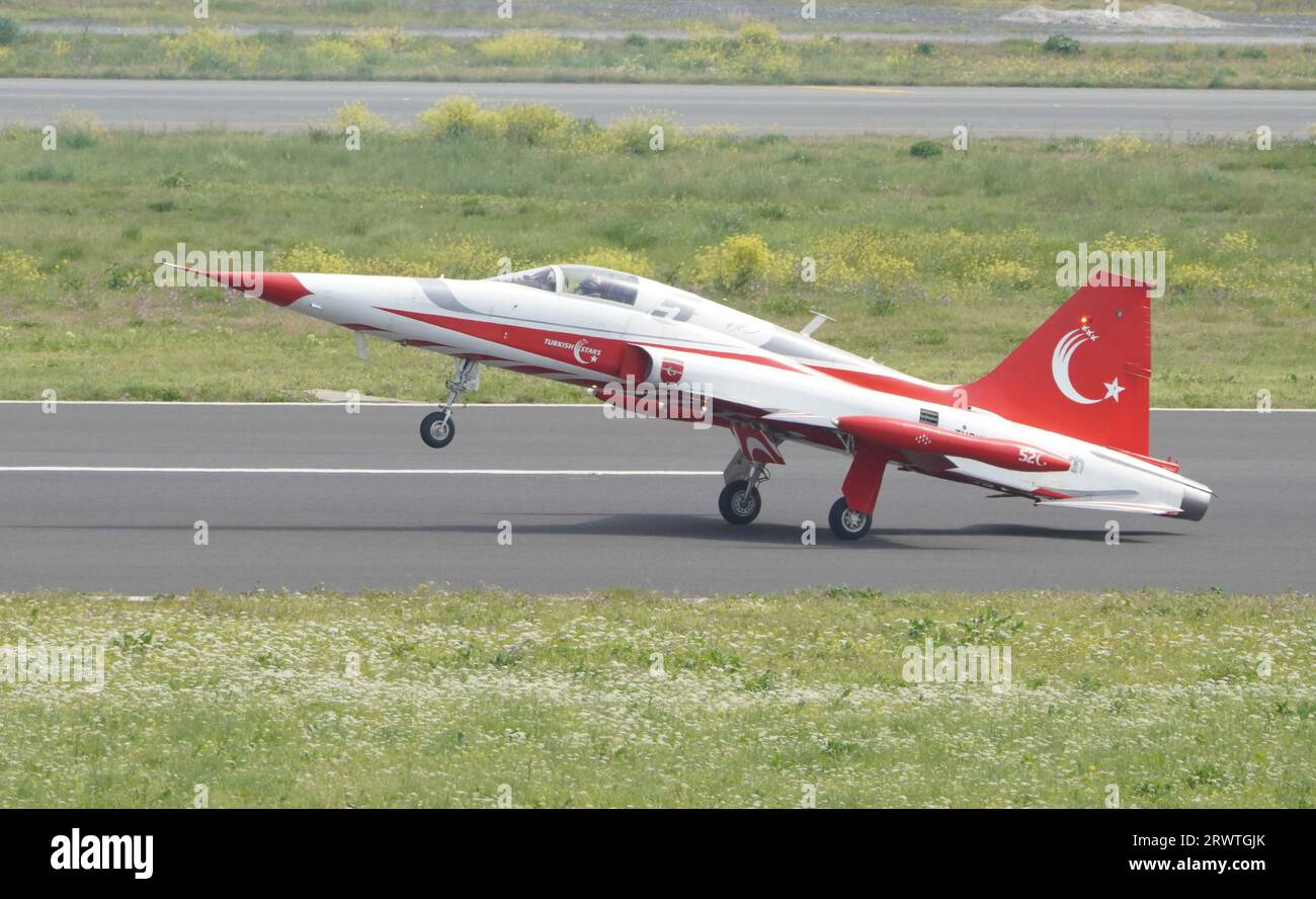 ISTANBUL, TURKIYE - APRIL 29, 2023: Turkish Stars, Turkish Air Force ...