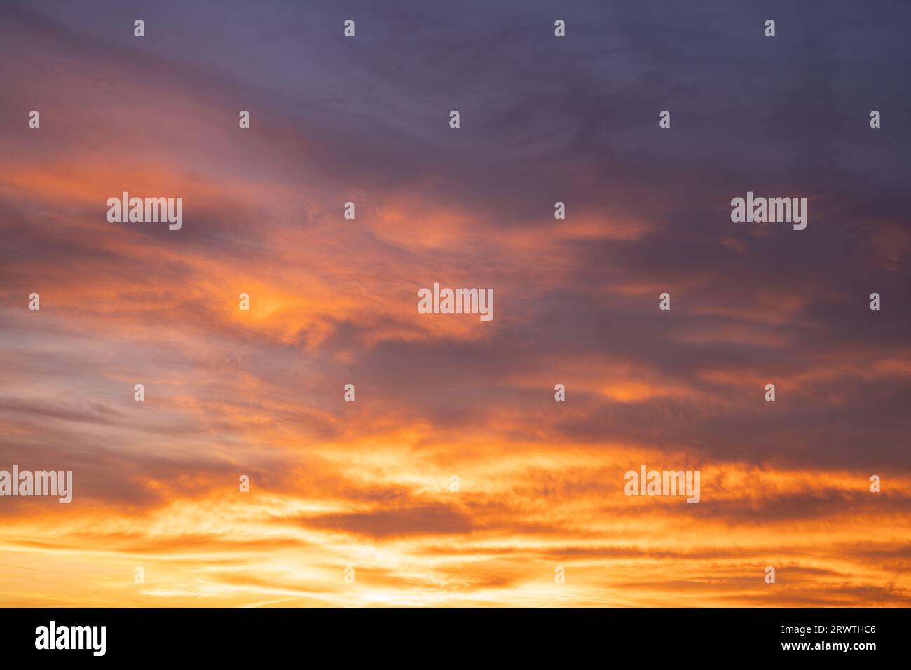 Evening sky with dramatic Stock Photo - Alamy