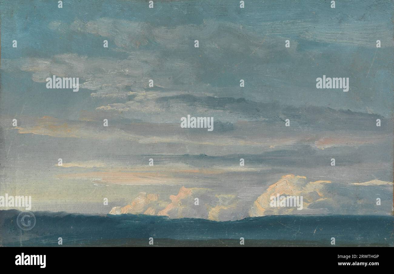 Johan Christian Dahl - Cloud Study Johan Christian Dahl: Norwegian ...