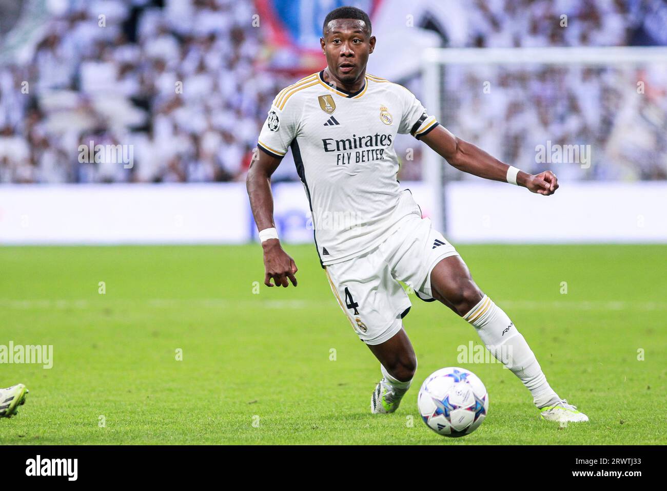 David Alaba of Real Madrid during the UEFA Champions League, Group C ...