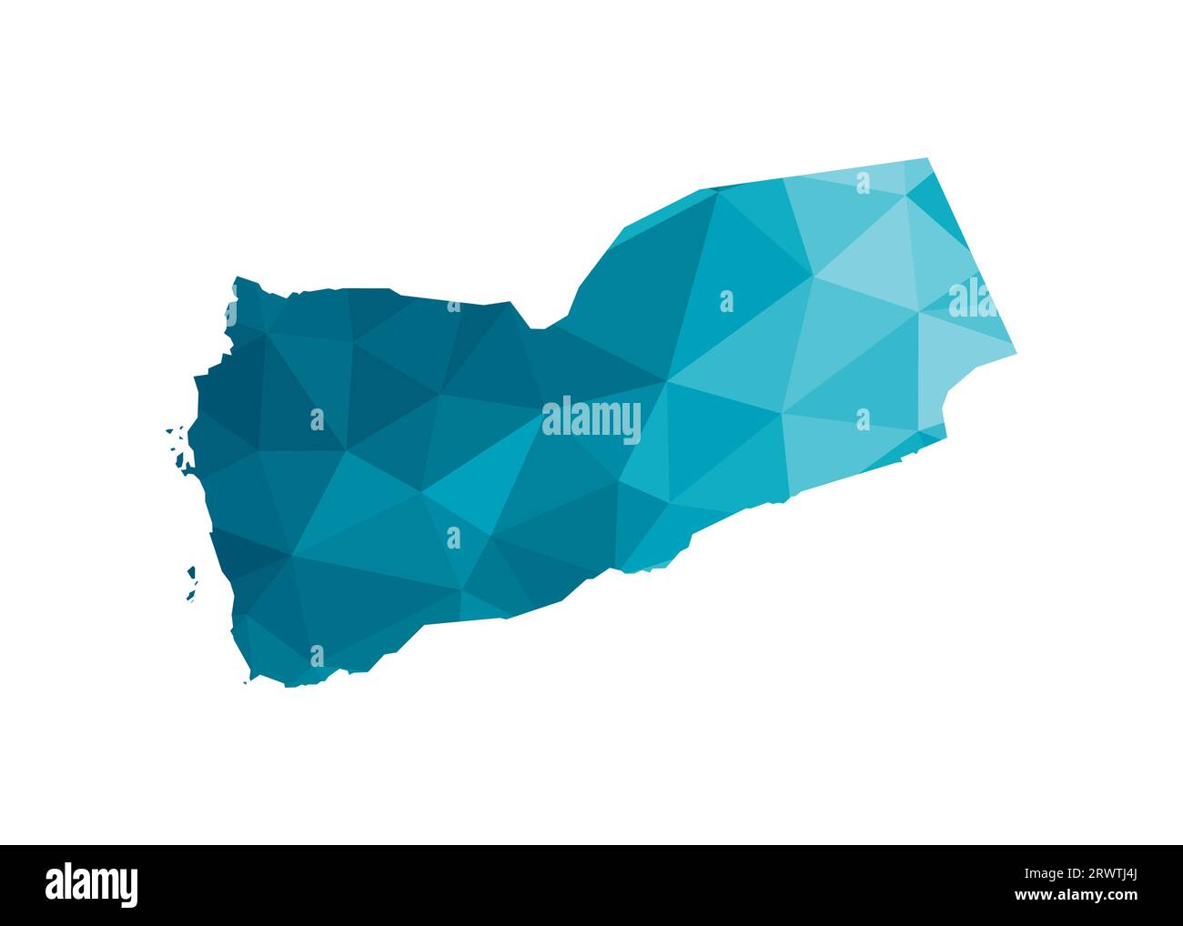 Vector isolated illustration icon with simplified blue silhouette of ...