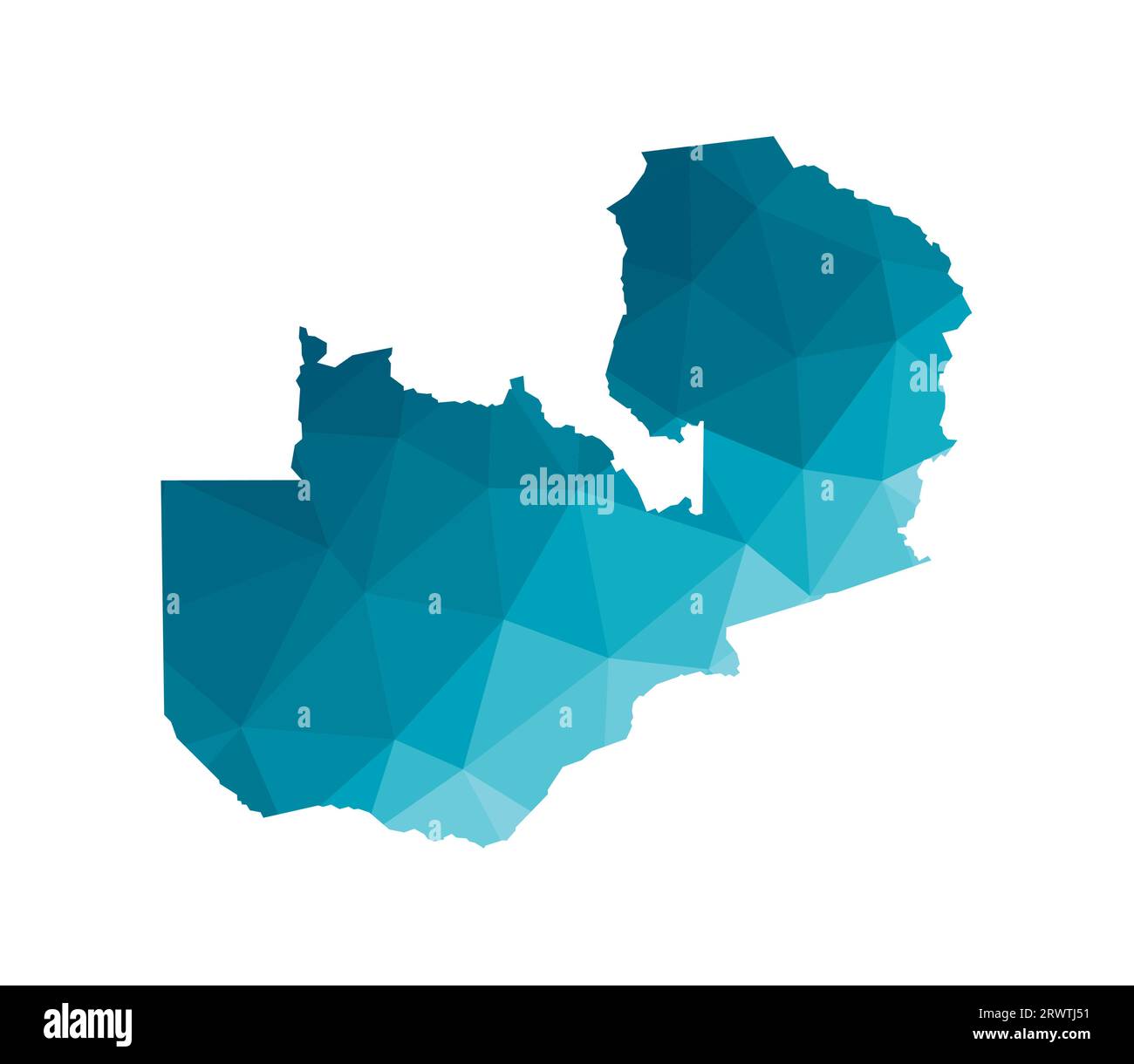 Vector isolated illustration icon with simplified blue silhouette of ...
