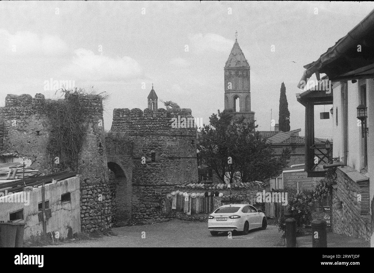 Ancient streets of Signaghi, Georgia Stock Photo - Alamy