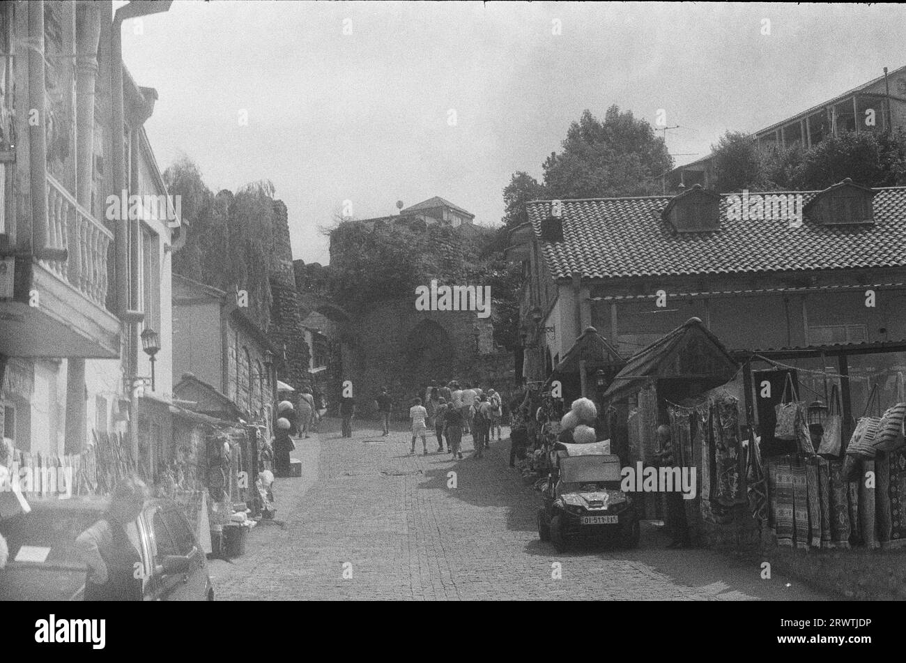 View old bazaar in Black and White Stock Photos & Images - Alamy