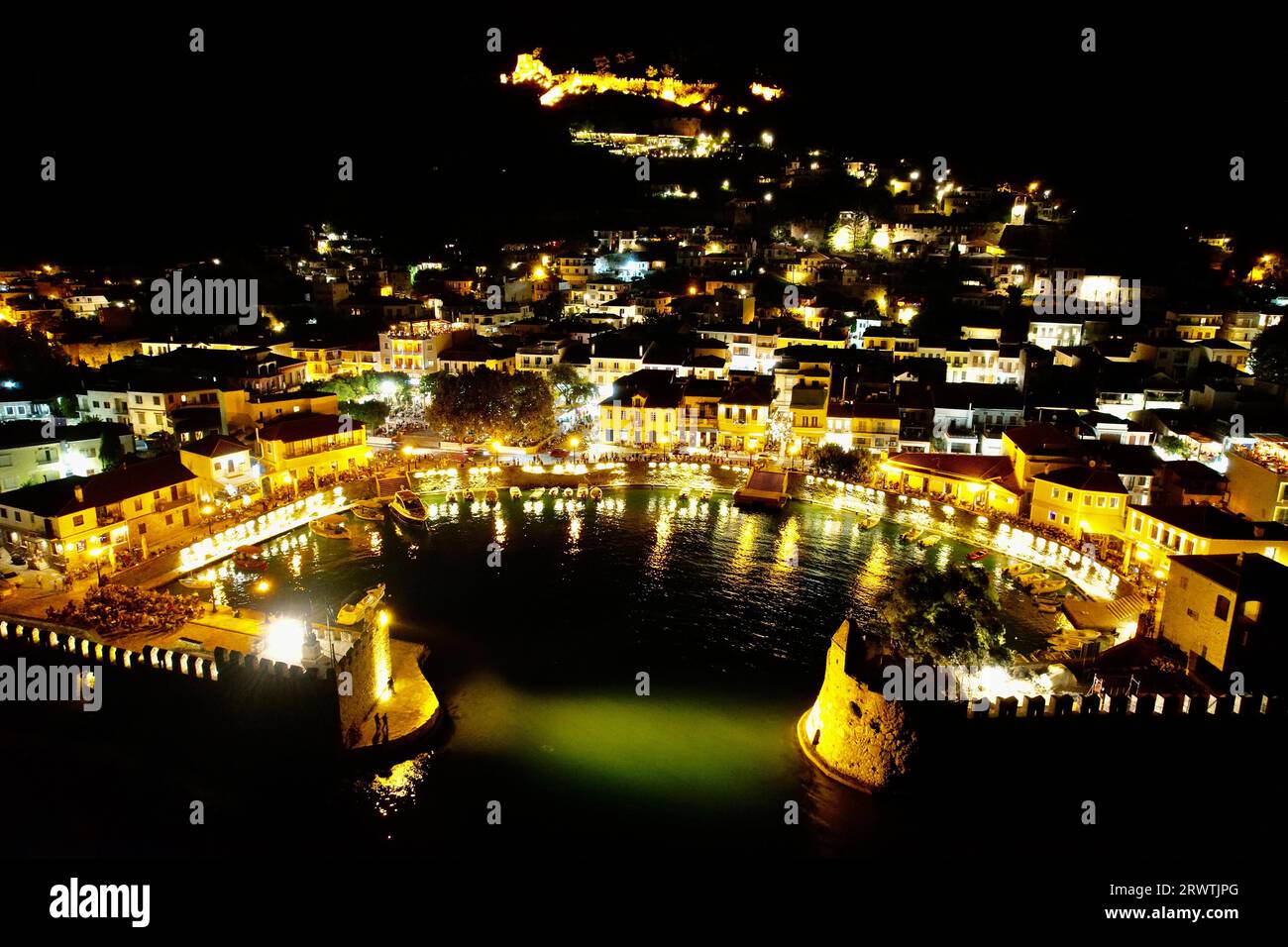 Aerial view of nafpaktos hi-res stock photography and images - Alamy