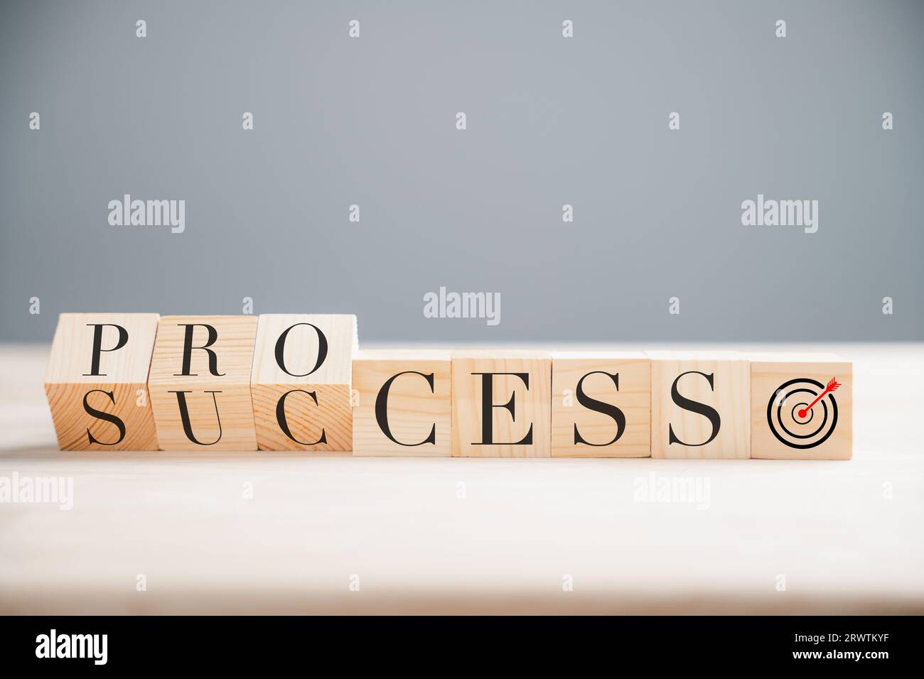 illustrating the process for success Stock Photo - Alamy
