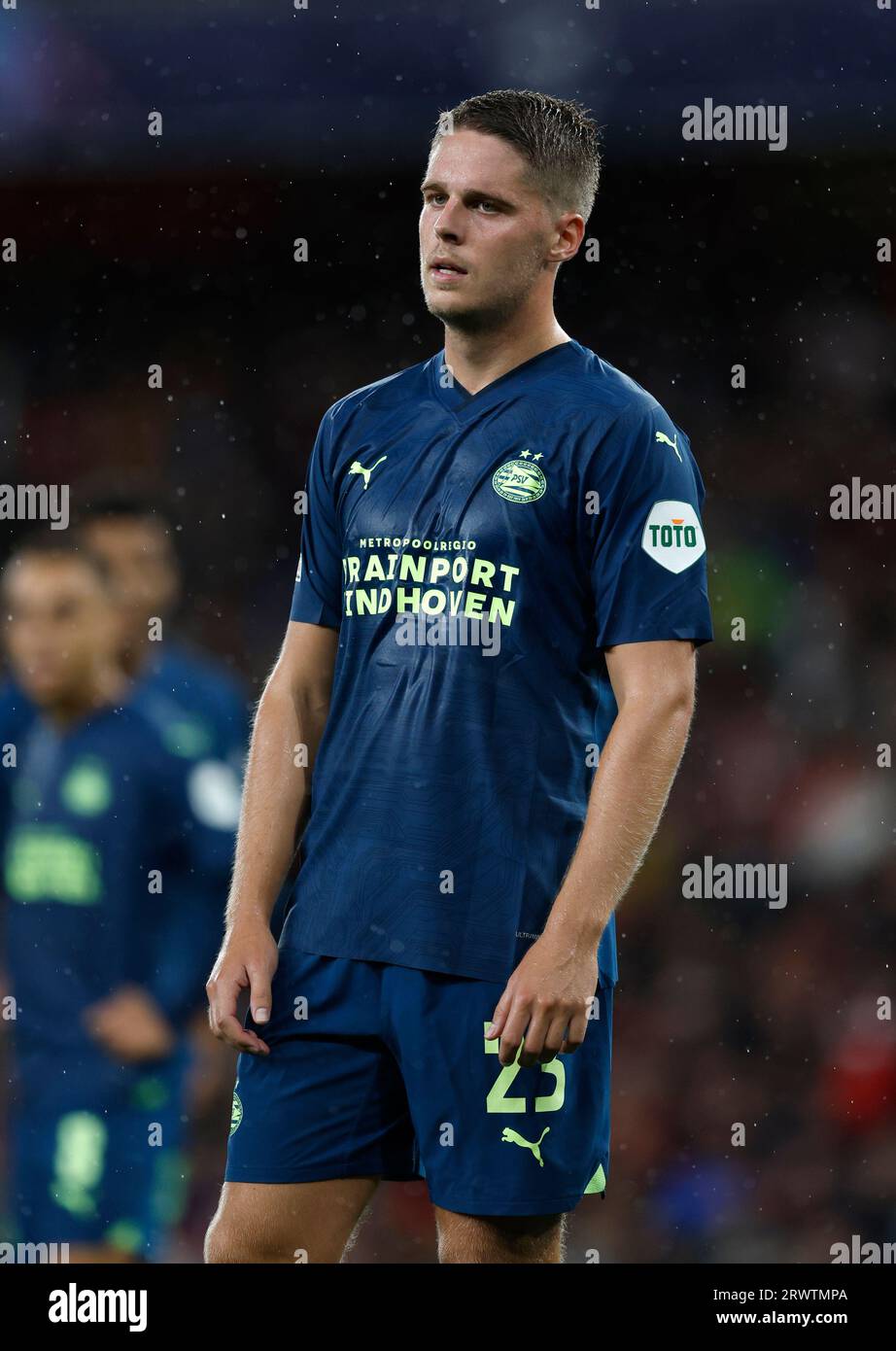 PSV Eindhoven's Joey Veerman during the UEFA Champions League Group B ...