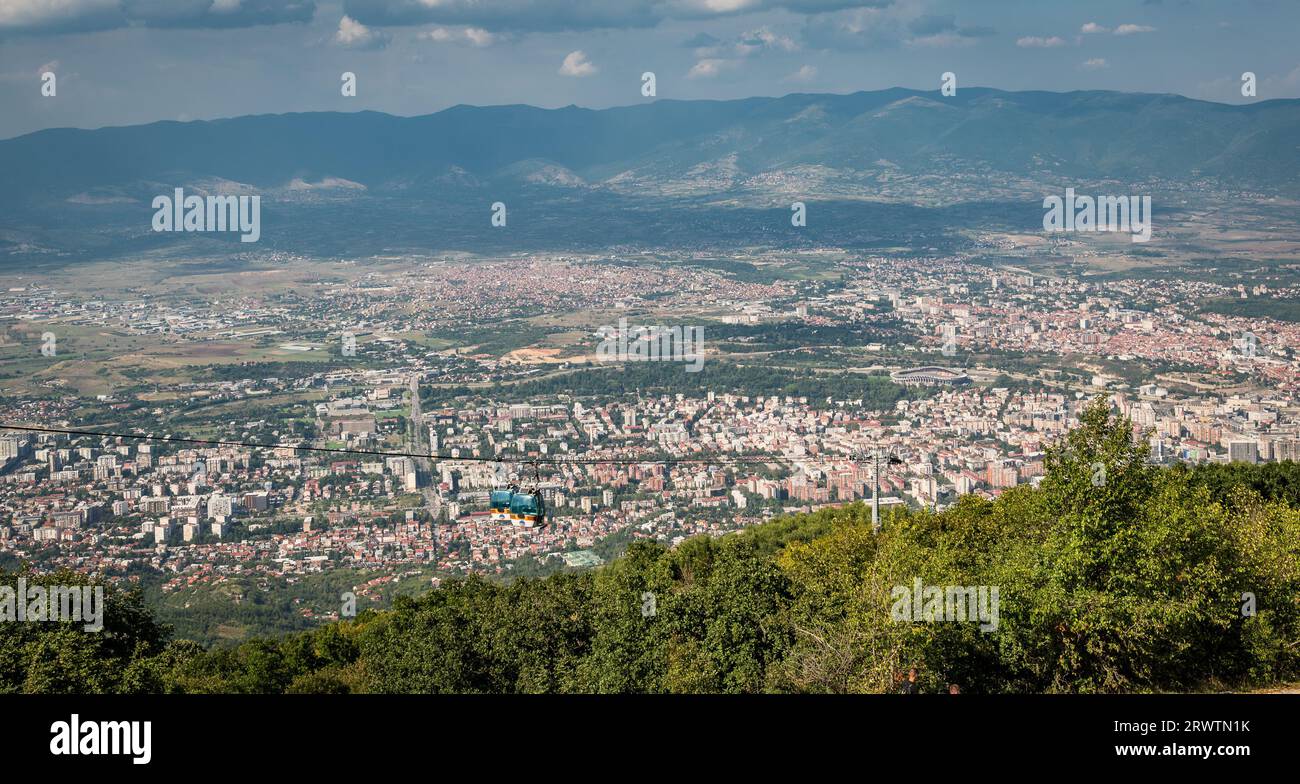 View from vodno mountain hi-res stock photography and images - Alamy
