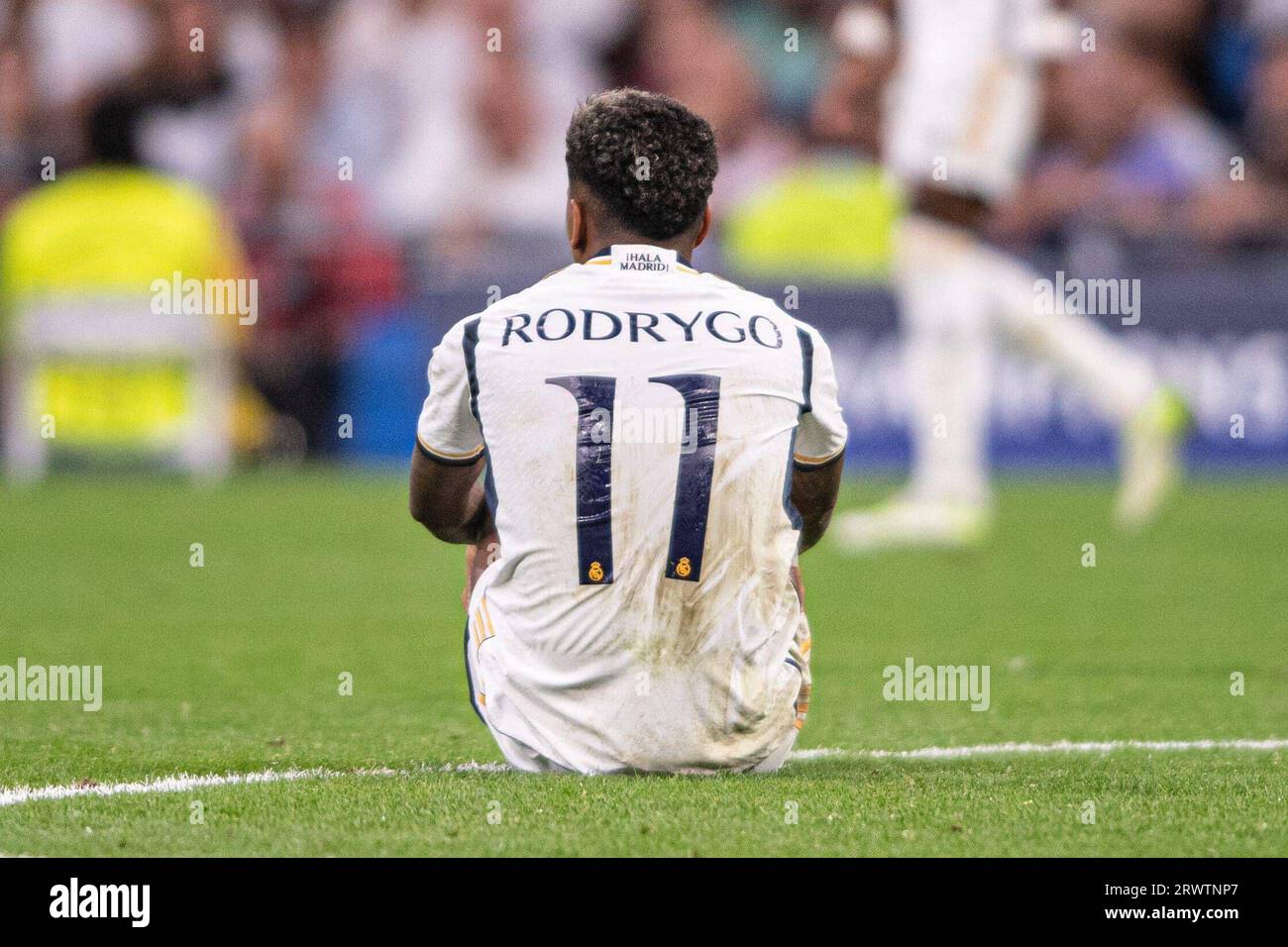 Madrid, Spain. 20th Sep, 2023. 20th September 2023; Santiago Bernabeu ...