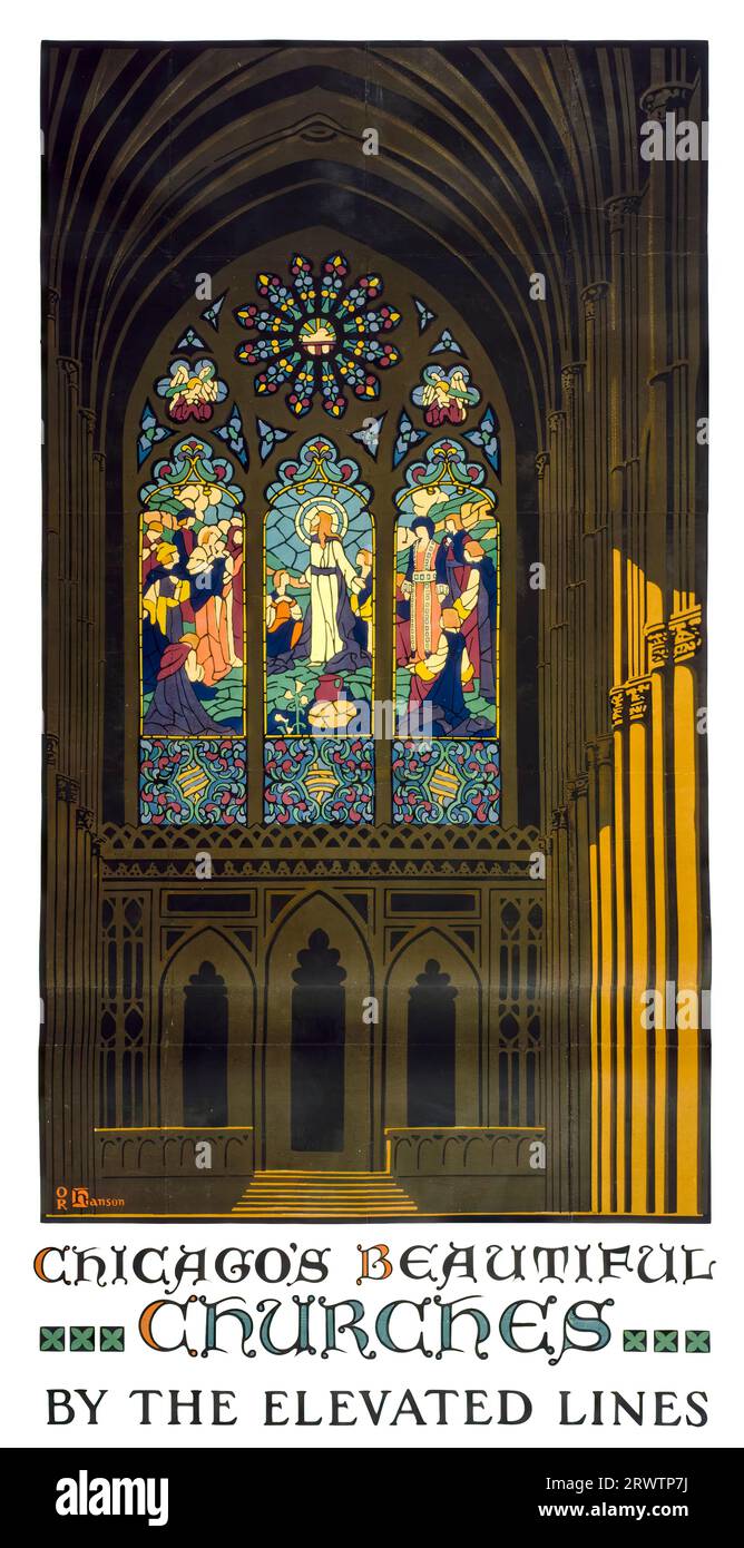 Chicagos beautiful churches hi-res stock photography and images - Alamy