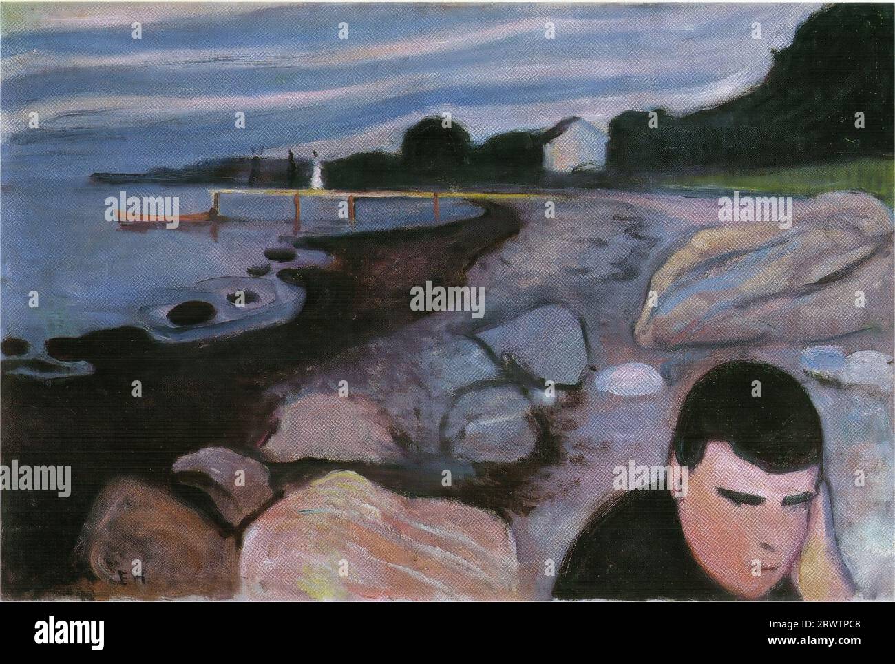 Edvard Munch Melancholy