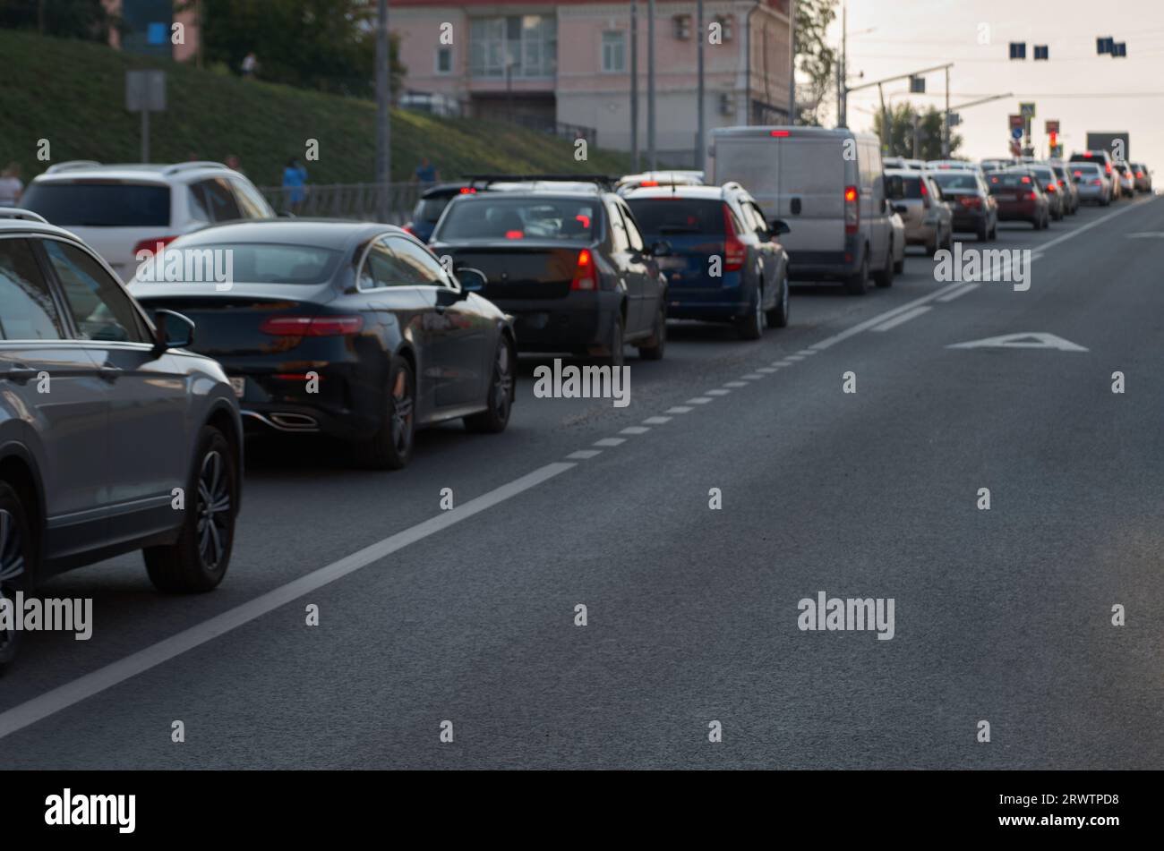 Car traffic jam hi-res stock photography and images - Alamy