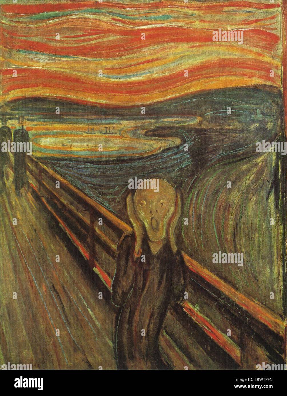 Edward Munch - The Scream 1893 Stock Photo - Alamy
