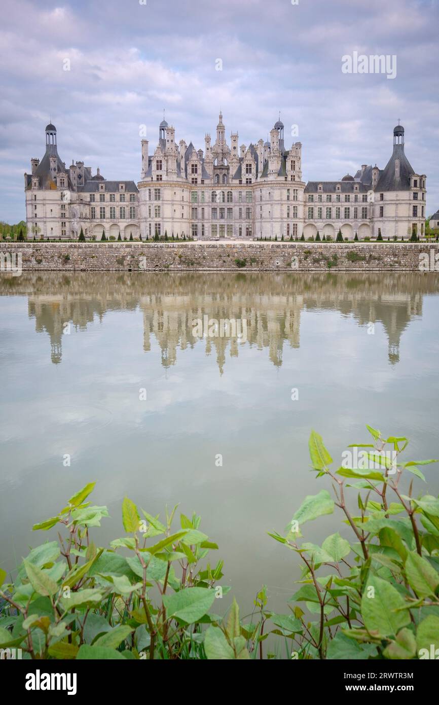 castillo de Chambord,siglo XVI, Valle de Loira, France,Western Europe ...