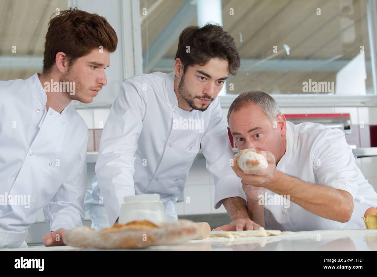 Team chefs man head hi-res stock photography and images - Alamy